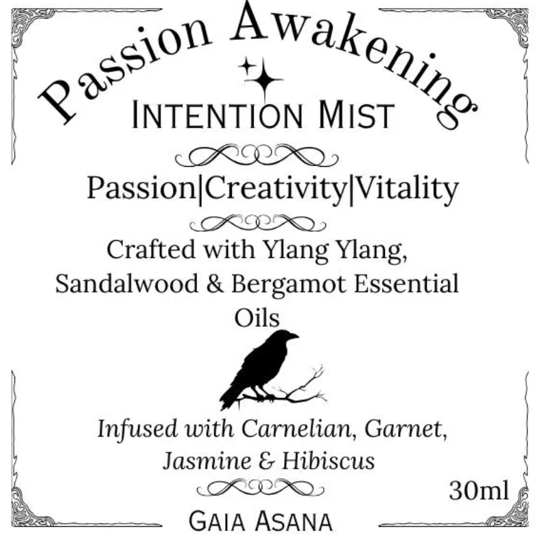 Passion awakening mist room spray – Gaia Asana